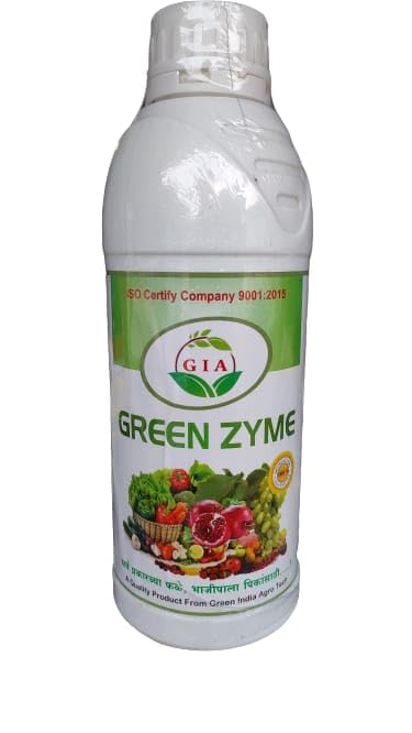 GREEN INDIA AGROTECH Green Zyme Seaweed+Fulvic+Amino acids 1 L : Amazon ...