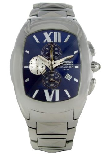 Chronotech Men's CT.2223J/02M Prisma Chronograph Watch : Amazon.in: Fashion