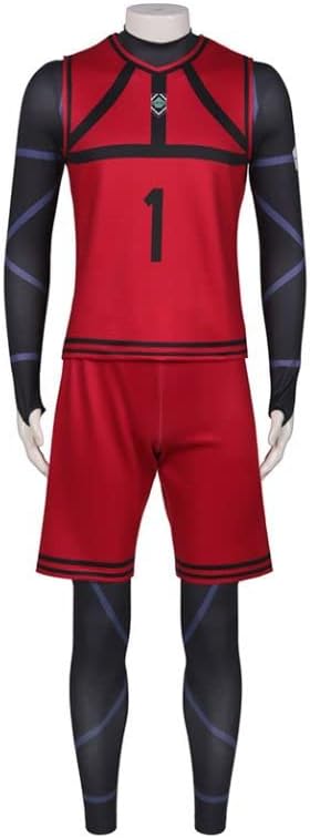 Amazon.com: GETPA Anime Blue Lock Cosplay Costume, Lsagi Yoichi ...