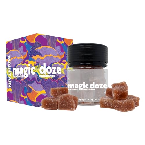 MAGICDOZE Magic Doze™ Maintain: Multi-Blend Mushroom Gummies, 6000mg ...