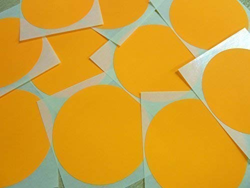 65mm (2.6") Round Circular Colour Code Stickers - Packs of 25 Large ...