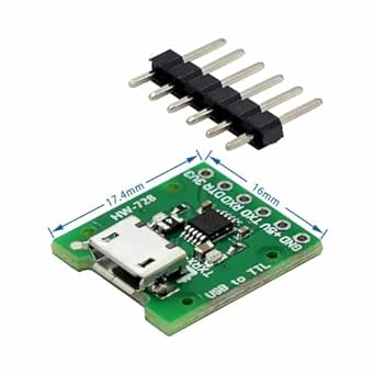 Amazon.com: #icpart CH340N SOP8 USB to TTL Module downloader Replaces ...