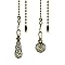Amazon.com: Dotlite Ceiling Fan Pull Chain Vintage Hollow Fan Danglers ...