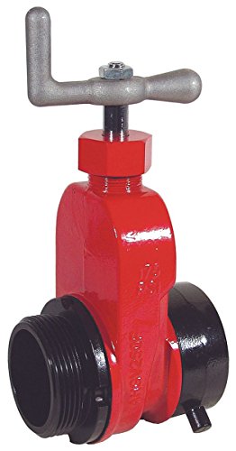 Dixon 2-1/2" Aluminum Hydrant Gate Valve, FNST x MNST Connection, Non ...