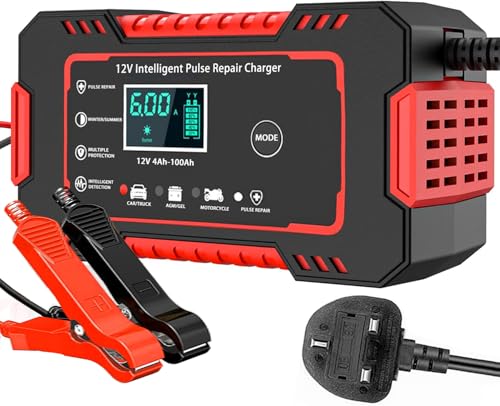 GEARLASSO 12V/24V Car Battery Charger Maintainer Review: The Heavy-Duty ...