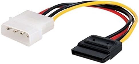 ANGEL E-COMMERCE® 4 Pin IDE Molex Male to 15 Pin Serial ATA SATA Hard ...