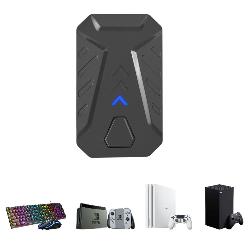 Keyboard Mouse Converter for PS, USB C/Wireless Keyboard and Mouse ...