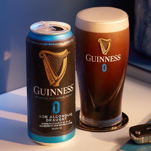 Snapklik.com : Guinness 0 Zero 20 Pack Non-Alcoholic Draught Stout Beer ...