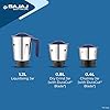 Buy Bajaj Ninja Series Grace 500W Mixer Grinder | Mixie For Kitchen ...