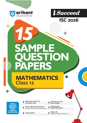 Arihant I Succceed ISC Sample Question Papers Class 12 Physics ...