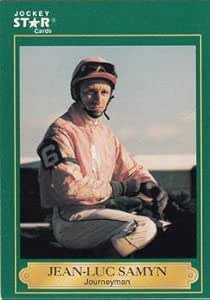 Amazon.com: Jean-Luc Samyn trading card (Horse Racing) 1991 Jockey Star ...