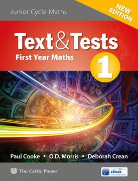 Text and Tests 1, First Year Maths - Junior Cycle: Amazon.co.uk: Paul ...