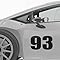 Amazon.com: MC MOTOPARTS Custom Racing Car Door Autocross Numbers ...
