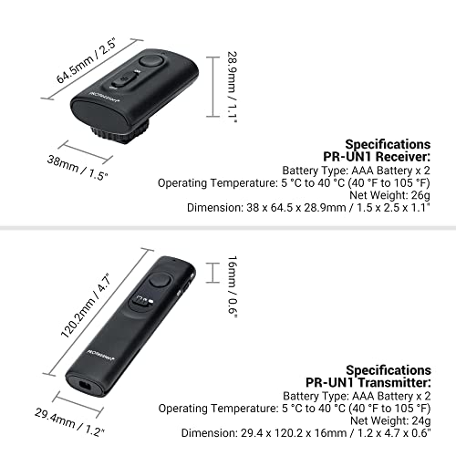 Snapklik.com : PROfezzion 164 Wireless Shutter Release Remote Control For Fuji Fujifilm X-H2S X ...