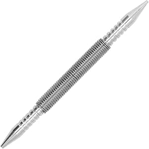 Spring Loaded Nail Punch, Center Pin Punch Marking Starting Holes Tools ...