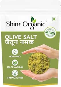 Shine Organic Zaitoon Ka Namak | Olive Salt | Jaitoon Namak | - (800 gm ...