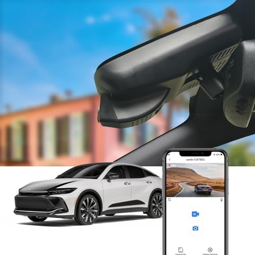 Amazon.com: Fitcamx 4K Dash Cam Suitable for Toyota Crown 2023 2024 ...