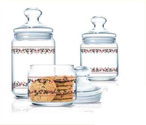 Buy Luminarc Flynn Pot Club, Set of 3Pc. (1000 ml, 750 ml, 500 ml ...
