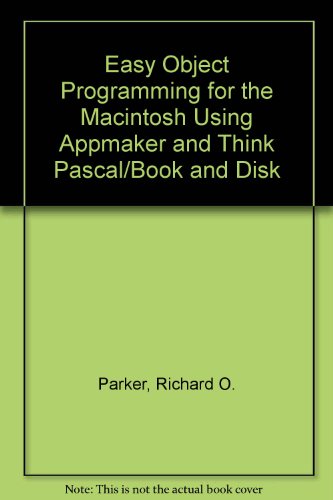 『Easy Object Programming for the MacIntosh Using Appmaker and - 読書メーター