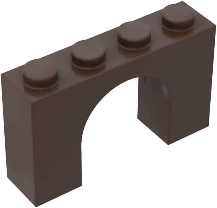 Amazon.com: Gobricks GDS-680 Brick Arch 1x4x2 10PCS Compatible with ...
