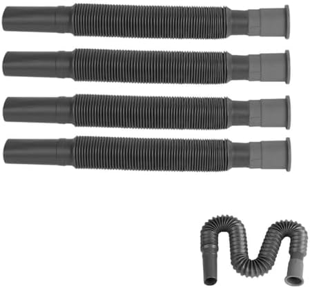 5 Pcs Collapsible Flexible Drainage Waste Water Pipes for Caravan ...