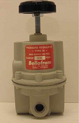 Marsh Bellofram, T-70 Pressure Regulator, 0.5" NPT, 0-30psi: Amazon.com ...