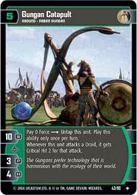 TCG PHANTOM MENACE GUNGAN CATAPULT 43U at Amazon's Entertainment ...