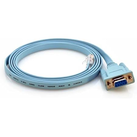 Cisco RJ45-to-DB9 Console Cable (Blue) - Buy Cisco RJ45-to-DB9 Console ...