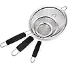 Amazon.com: Makerstep Fine Mesh Strainer Set of 3, Stainless Steel 3.38 ...