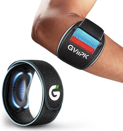 Amazon.com: Gviipk Upgraded Tennis Elbow Brace for Men Women ...