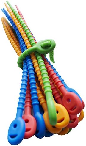 Amazon.com: Multi Purpose Silicone Zip Ties - 20 pcs - 6 inch Cable ...