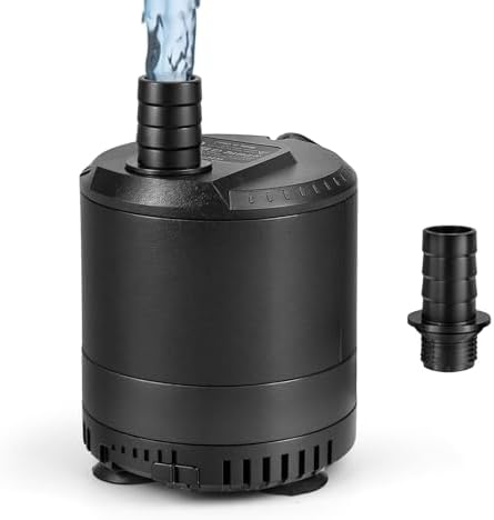 Amazon.com : Submersible fountain pump, an ultra-quiet water pump with ...