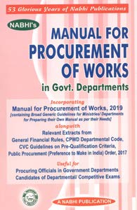 Amazon.in: Buy Manual for Procurement of Works in Govt. Departments ...