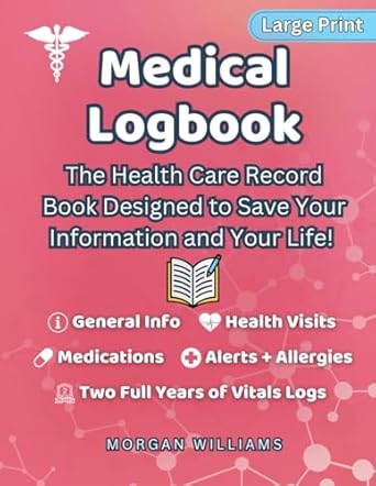 Amazon.com: Medical Logbook: The Health Care Record Book Designed to ...