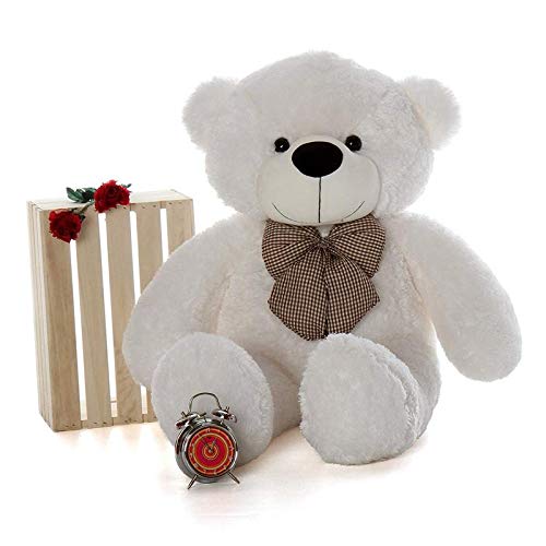Very Cute, Lovable, Huggable Soft Toy Teddy Bear with Neck Bow for ...