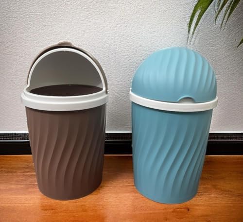 CSM® Table Dustbin Desktop Dustbin with attached lid Dustbin for Study ...