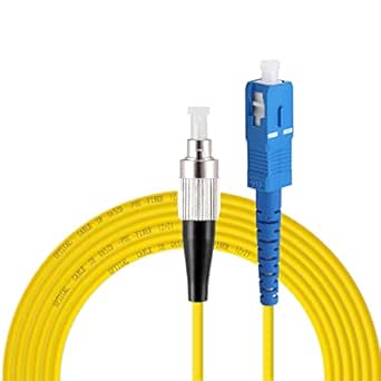 Amazon.com: Eardion SC to FC Fiber Optic Patch Cable, 3M(9.8ft) Single ...
