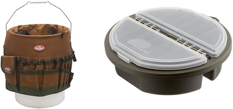 Bucket Boss The Bucketeer Bucket Tool Organizer in Brown, 10030 and ...