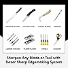 Razor Sharp Edgemaking System 8 Inch Deluxe Blade Sharpening Kit, For 6 ...