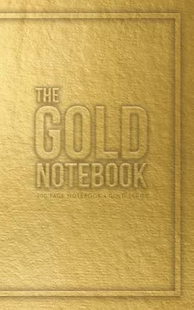 The Gold Book: 200 blank page notebook: Oliphant, Collin: Amazon.com: Books