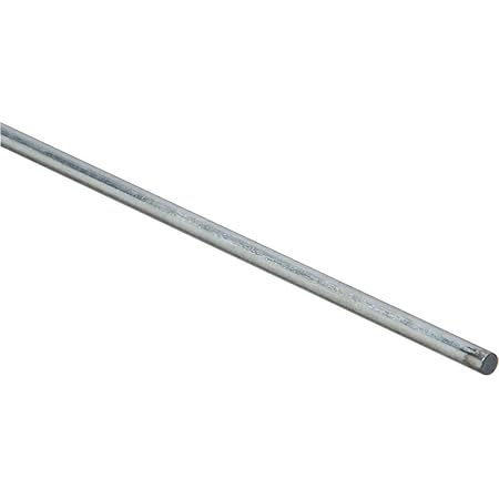 Amazon.com: National Hardware N179-804 4005BC Smooth Rods in Zinc, 1/2 ...