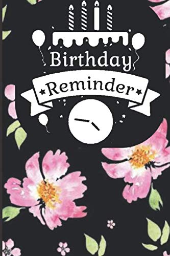birthday date reminder book: Birthday Date Book for Birthdays and ...