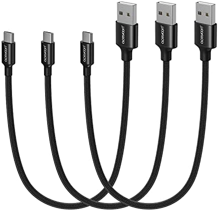Amazon.com: CableCreation Short Micro USB Cable, USB to Micro USB 24 ...