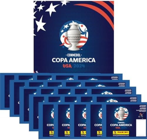 Amazon.com: PANINI COPA America 2024 USA - One Soft Cover Album Two ...
