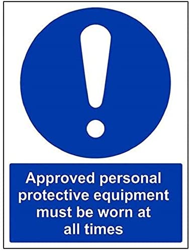 VSafety Approved Personal Protective Equipment Must Be Worn At All ...