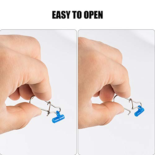 Snapklik.com : Sinker Slides, 100 Pack Duo Lock Snap Sliding Swivels ...