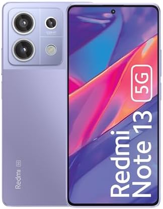 Redmi Note 13 5G (Chromatic Purple, 6GB RAM, 128GB Storage) : Amazon.in ...