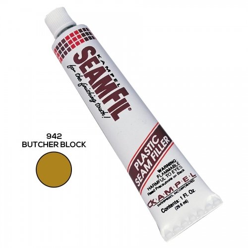 Kampel SF942 SeamFil Caulk, 1 oz Tube, Butcher Block: Adhesive Caulk ...