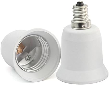 Amazon | 口金変換 アダプター E26-E12 電球 ソケット 口金 照明補助器具 (E26-E12, PC+銅) | SUPCF | 口金変換アダプタ 通販