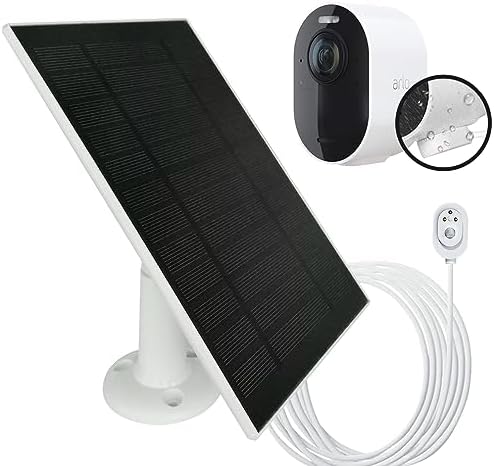 Amazon.com : KAIOMAIOMI Solar Panel Charge for Arlo Pro 3 Floodlight ...
